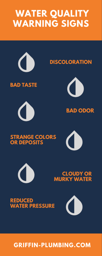 Water Quality Warning Signs - Griffin Plumbing, Inc.